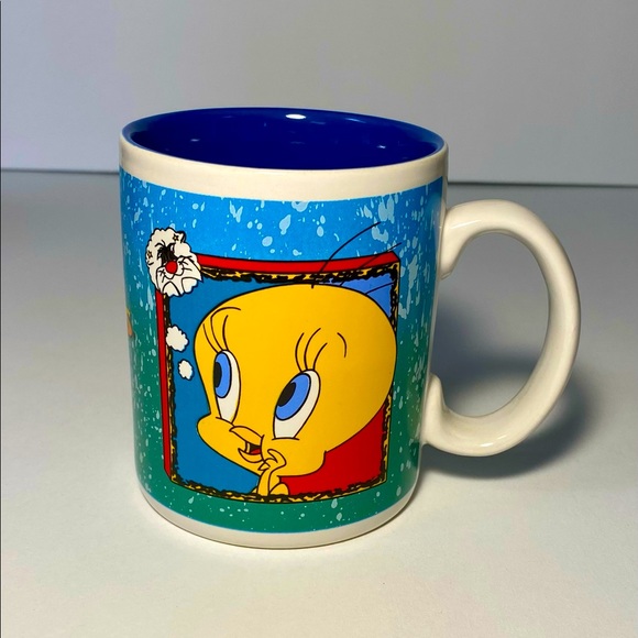 Kitchen | Tweety Bird Looney Tunes Six Flags Collectible Coffee Tea Mug ...